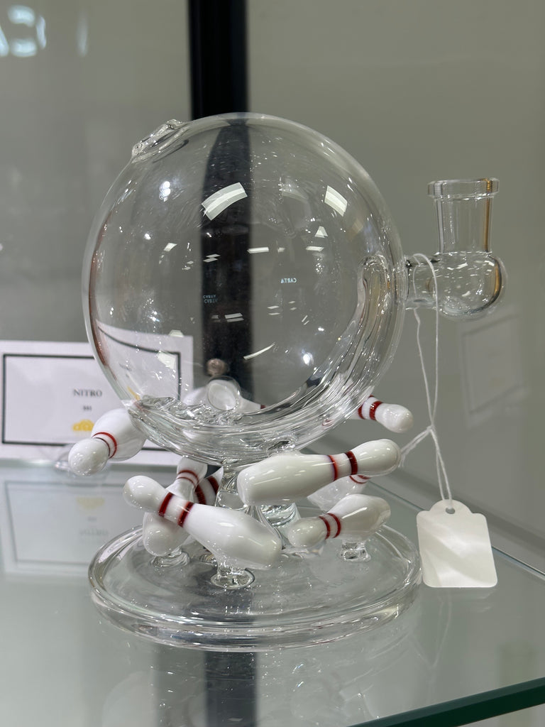 Charlie Glass Bowling Pin Rig | Dab Nation