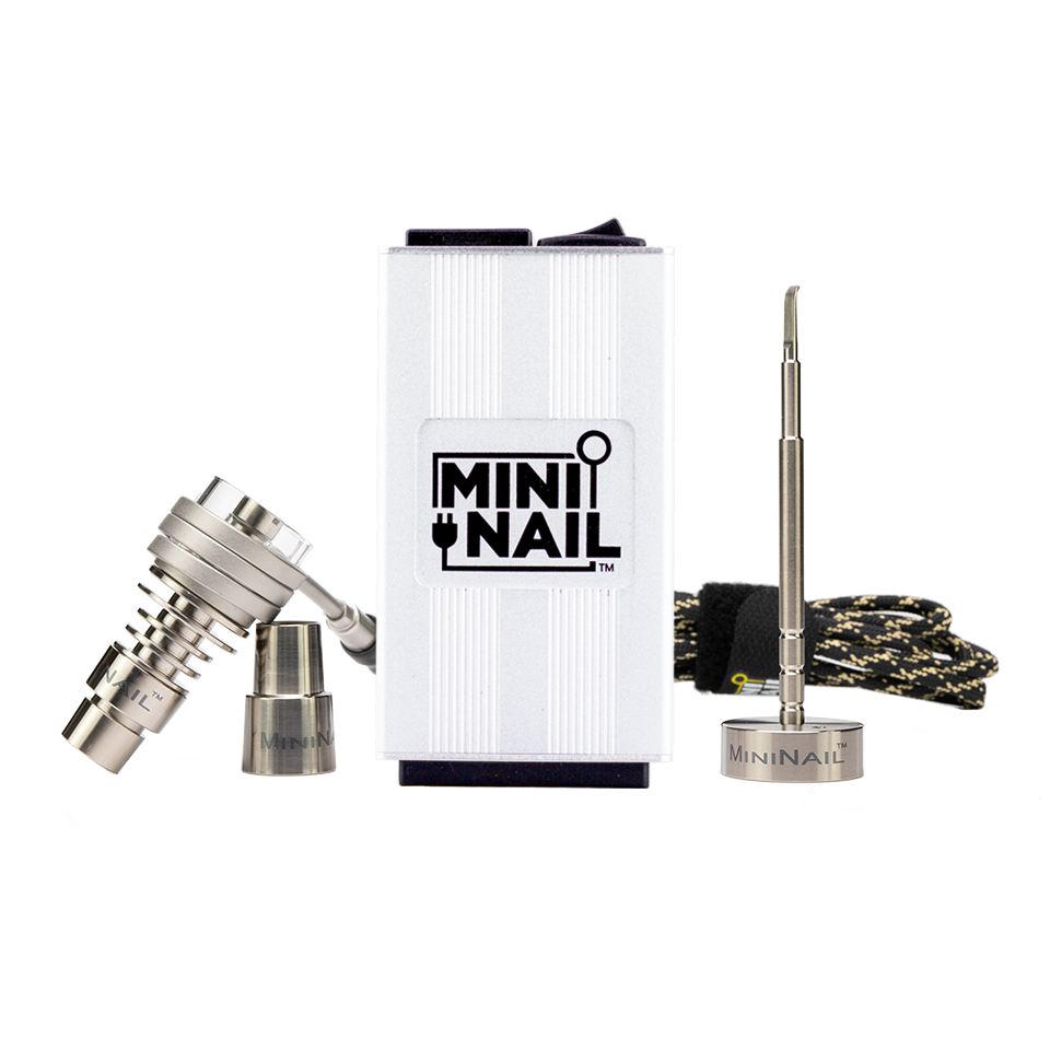 Mini Nail Hybrid Complete Kit - White | Dab Nation